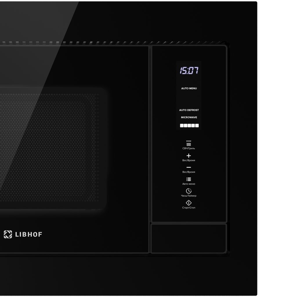 Встраиваемая микроволновая печь MWB-5425 black - LIBHOF