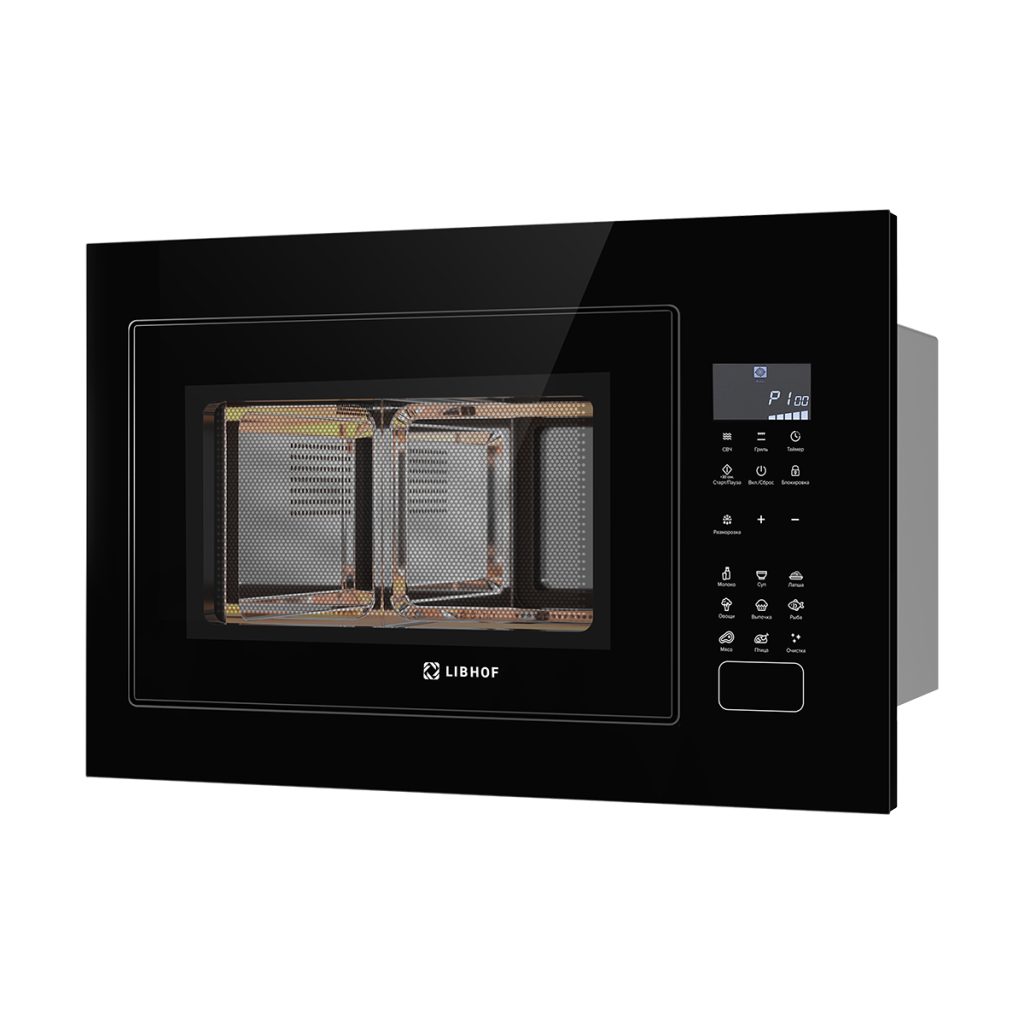 Встраиваемая микроволновая печь MWX-7525 black - LIBHOF